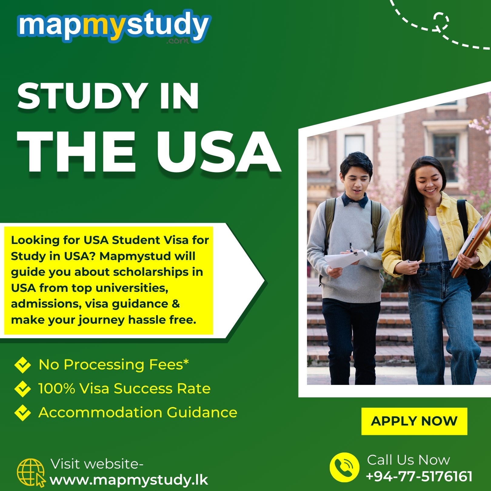 Study Abroad: USA Study Visa for Study in USA – Adz.lk – Classified Ads ...